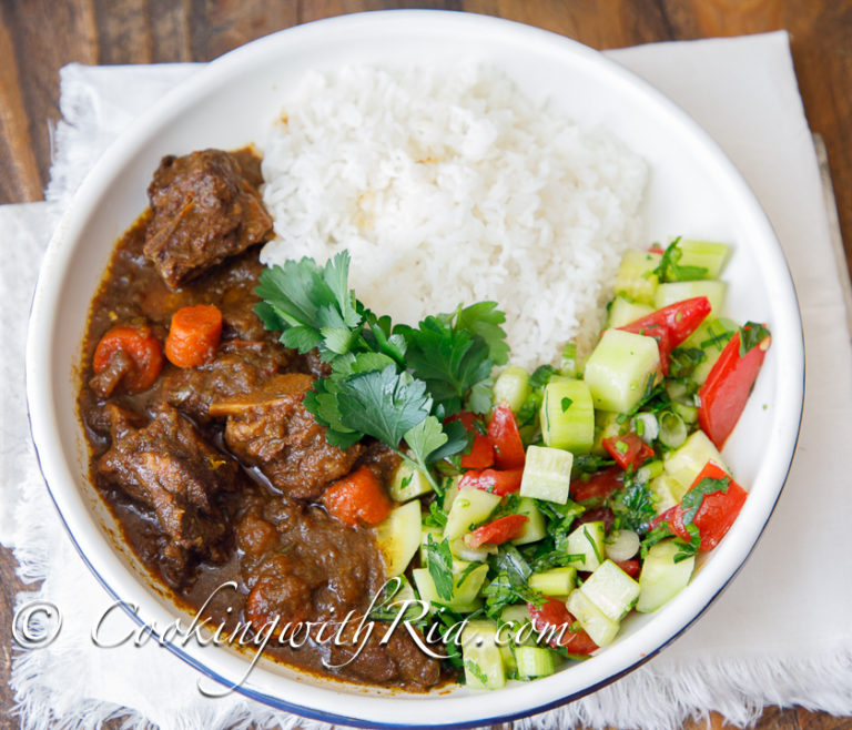 Trinidad Stewed Lamb