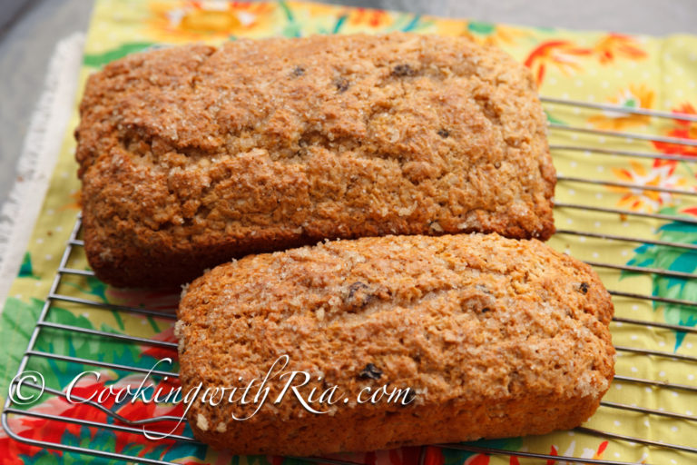 Trinidad Sweet Bread - Coconut Bread