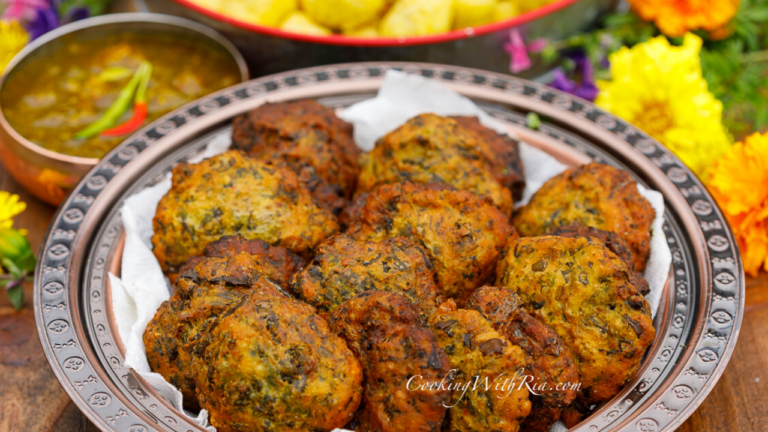 Saheena | Spinach Fritter