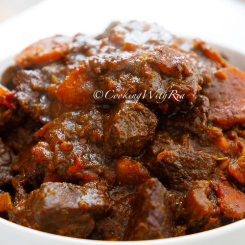 Stewed Beef