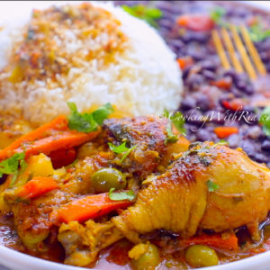 Homemade Sazon Chicken (Pollo Guisado)