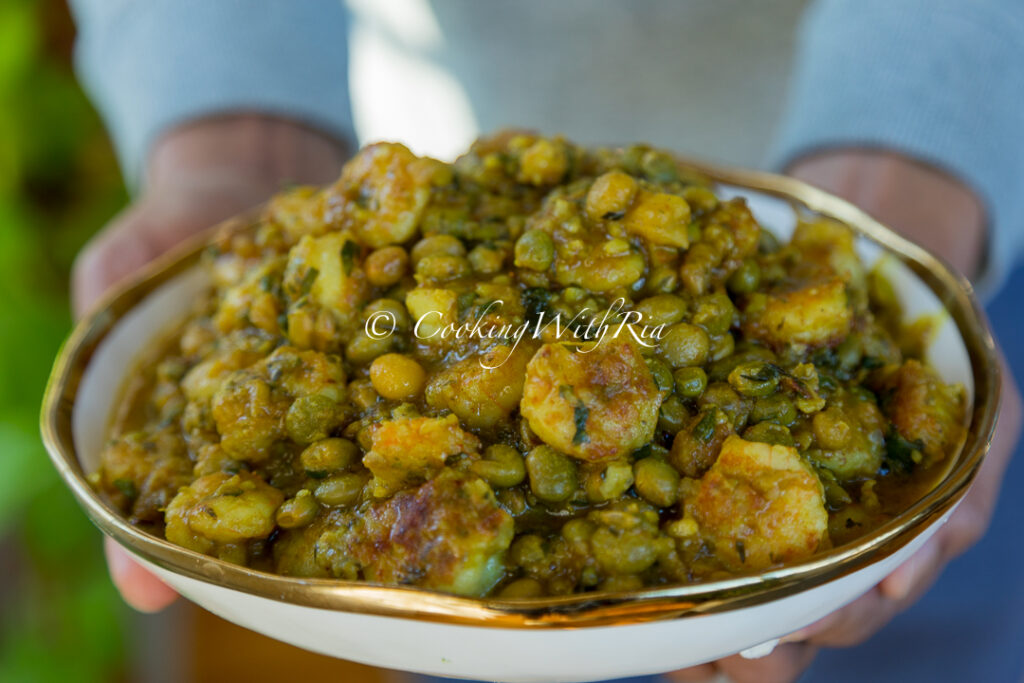 Curried Shrimp and Pigeon Peas