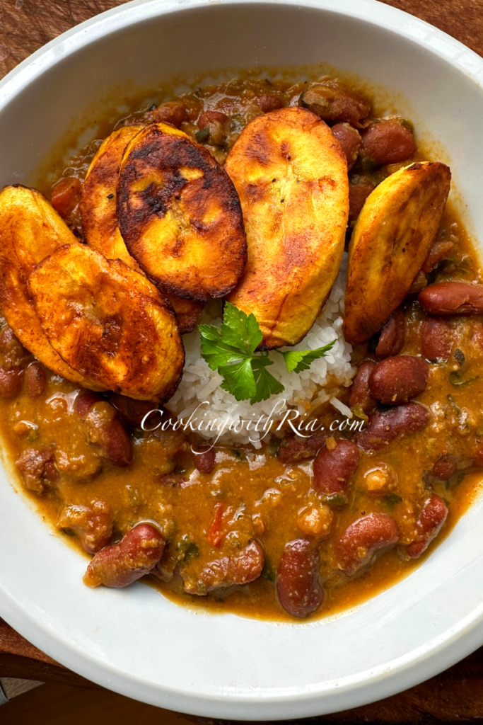 Stewed Canned Red Beans with Coconut Milk