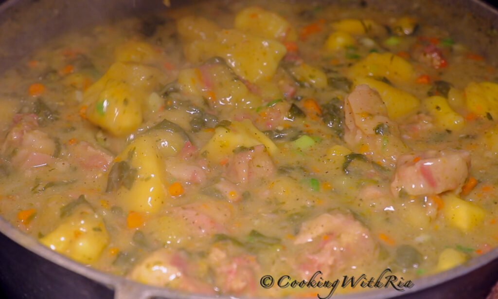 Breadfruit Oil Down