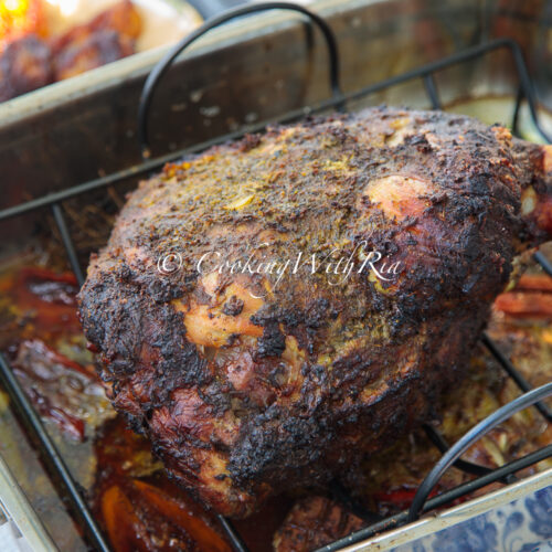 Holiday Baked Pork Shoulder
