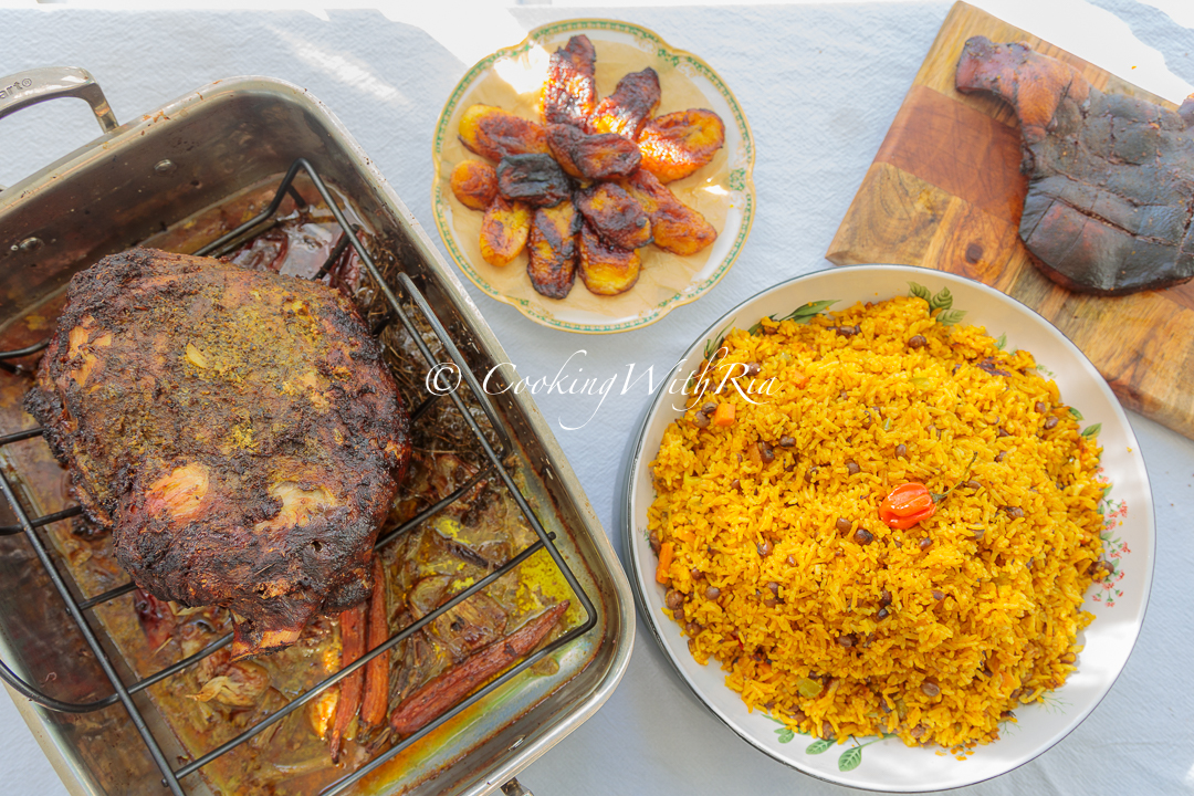 Yellow Rice and Peas with Coconut Milk
