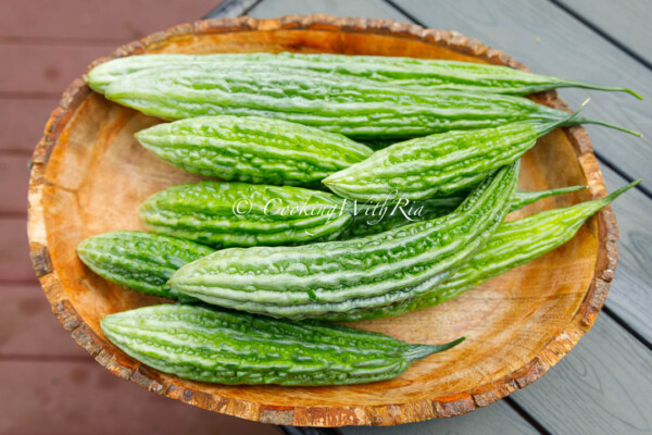 Fried Caraille (Bitter Melon) – Authentic Trinidad-Style Vegan Side