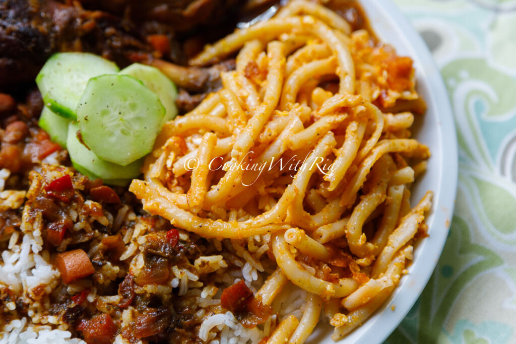 Trinidad Macaroni and Eggs (Boil and Fry Macaroni)